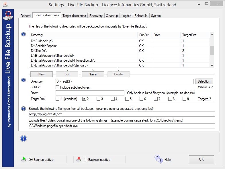Real-Time Backup Software for Data Backup