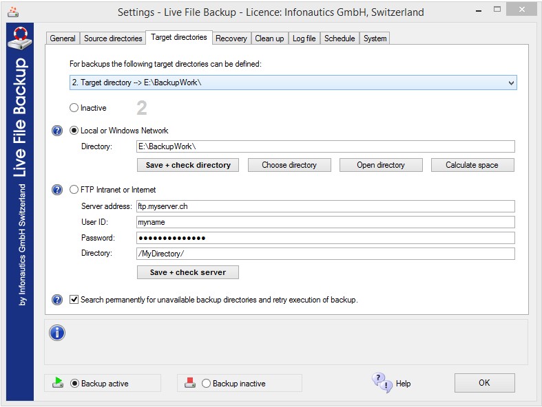 Real-Time Backup Software for Data Backup