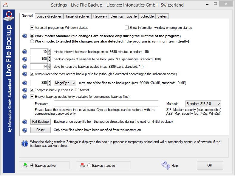 Real-Time Backup Software for Data Backup